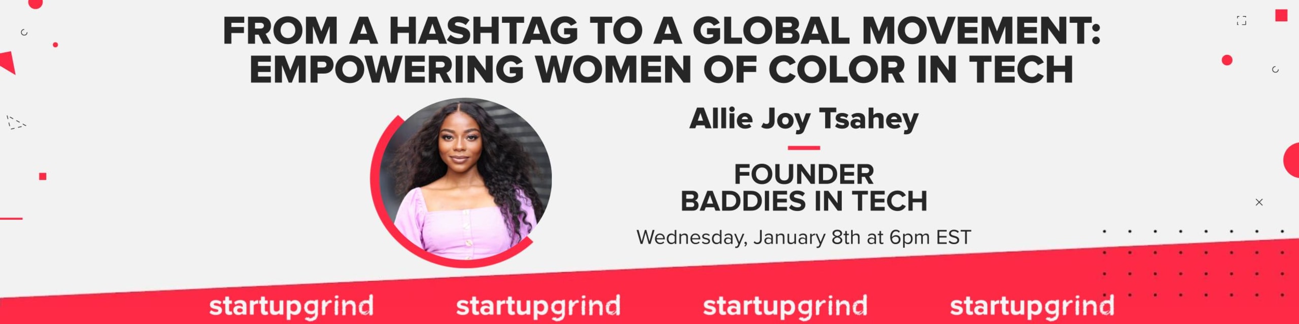 See From a Hashtag to a Global Movement: Empowering Women of Color in Tech at Startup Grind New ...
